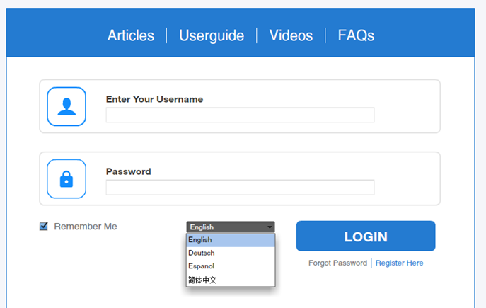Set the Language – Dedoose Learning Center